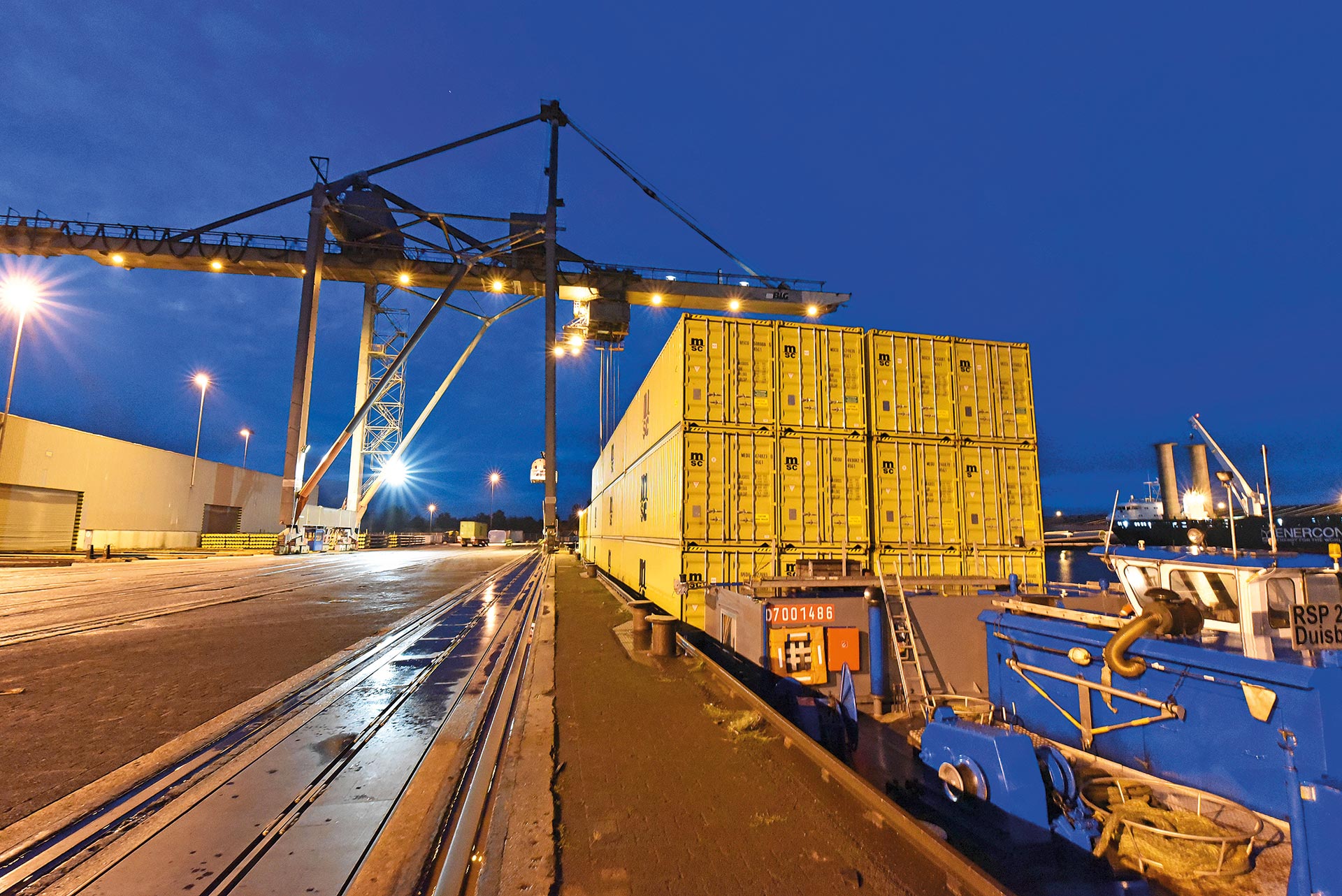 Trimodal competence in the ‘wet triangle’ - Logistics Pilot