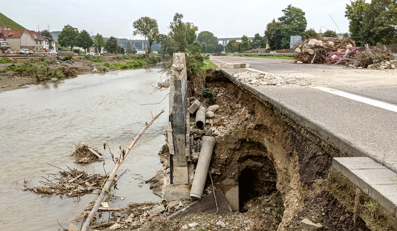 Low-pressure system Bernd caused extensive damage - Logistics Pilot